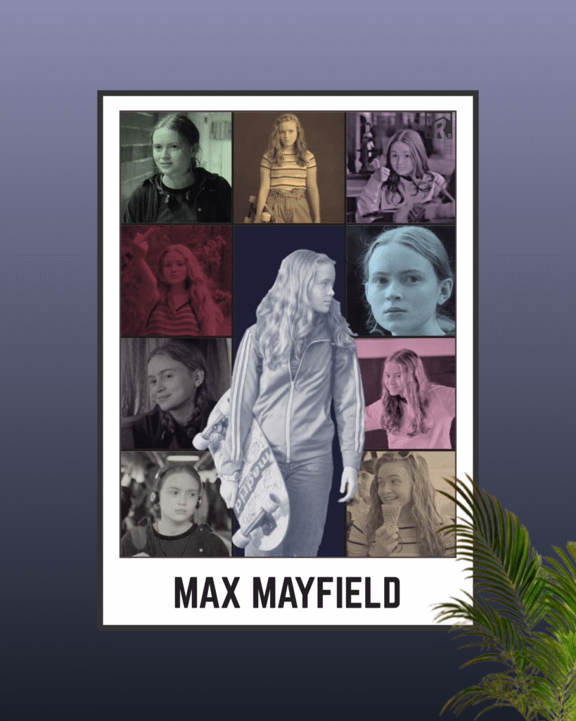 Max Mayfield poster mark-1 - RIICHBEGGAR