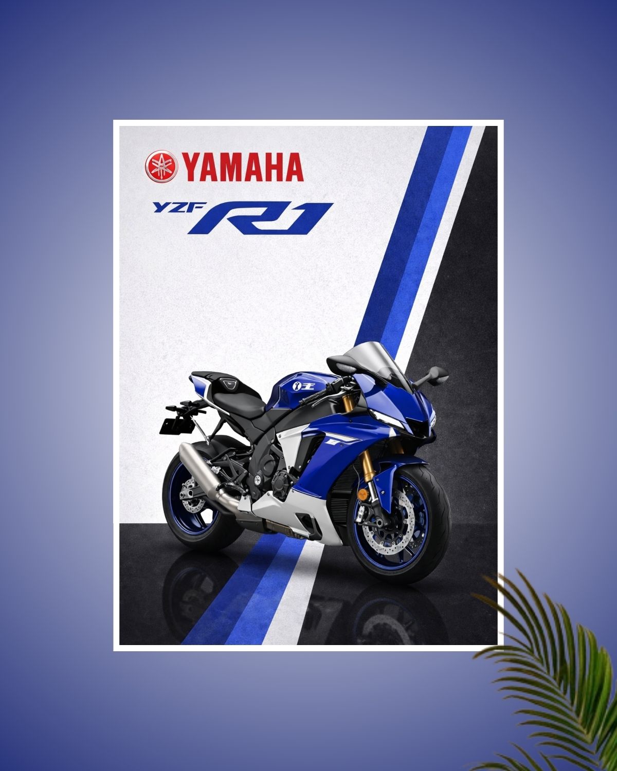 Yamaha YZF-R1 Poster - RIICHBEGGAR