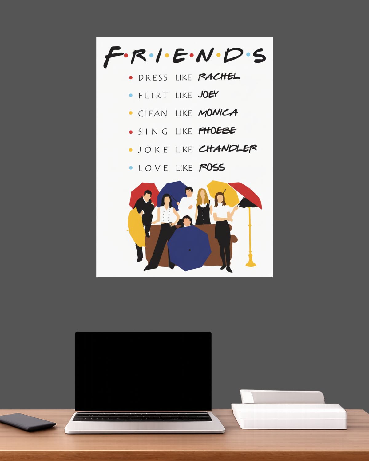 Friends TV Show Poster - RIICHBEGGAR